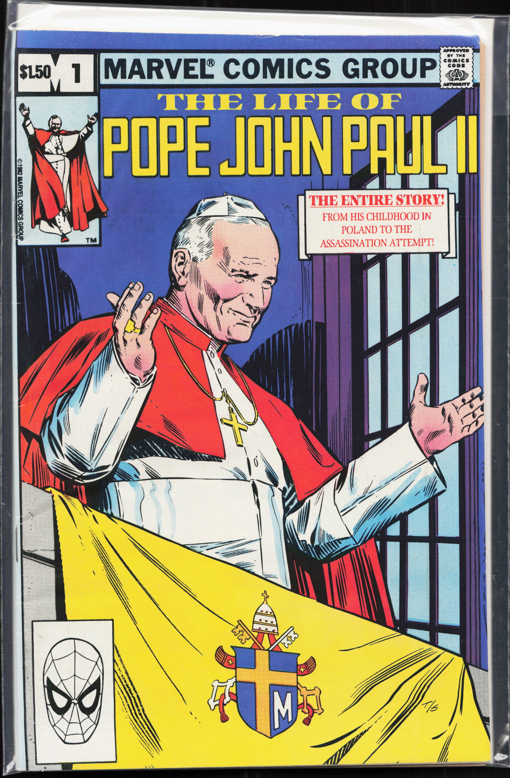 The Life of Pope John Paul II (1982) Pope John Paul II | Comic Books ...