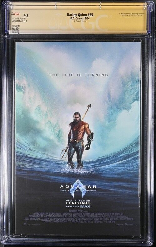 Harley Quinn (2024) #35 (CGC 9.8 SS) Signed & Sketch Lesley " Lerix ...