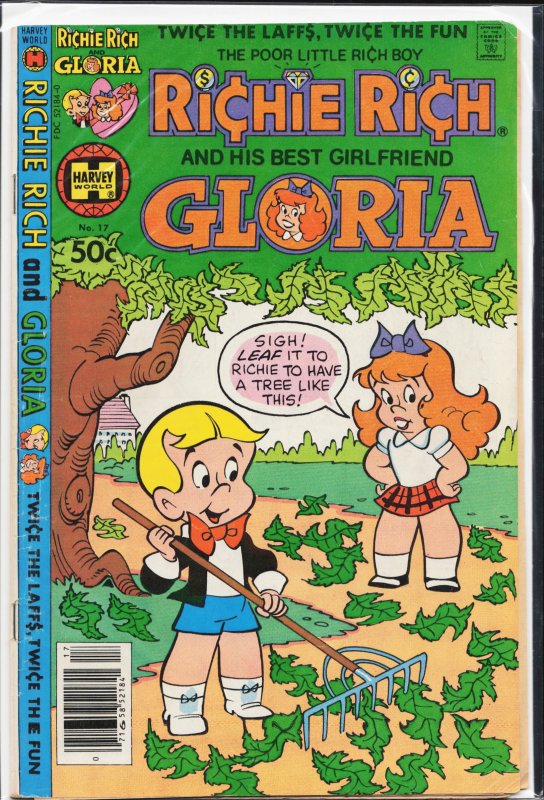 Richie Rich & Gloria #17 (1980) | Comic Books - Bronze Age, Harvey ...