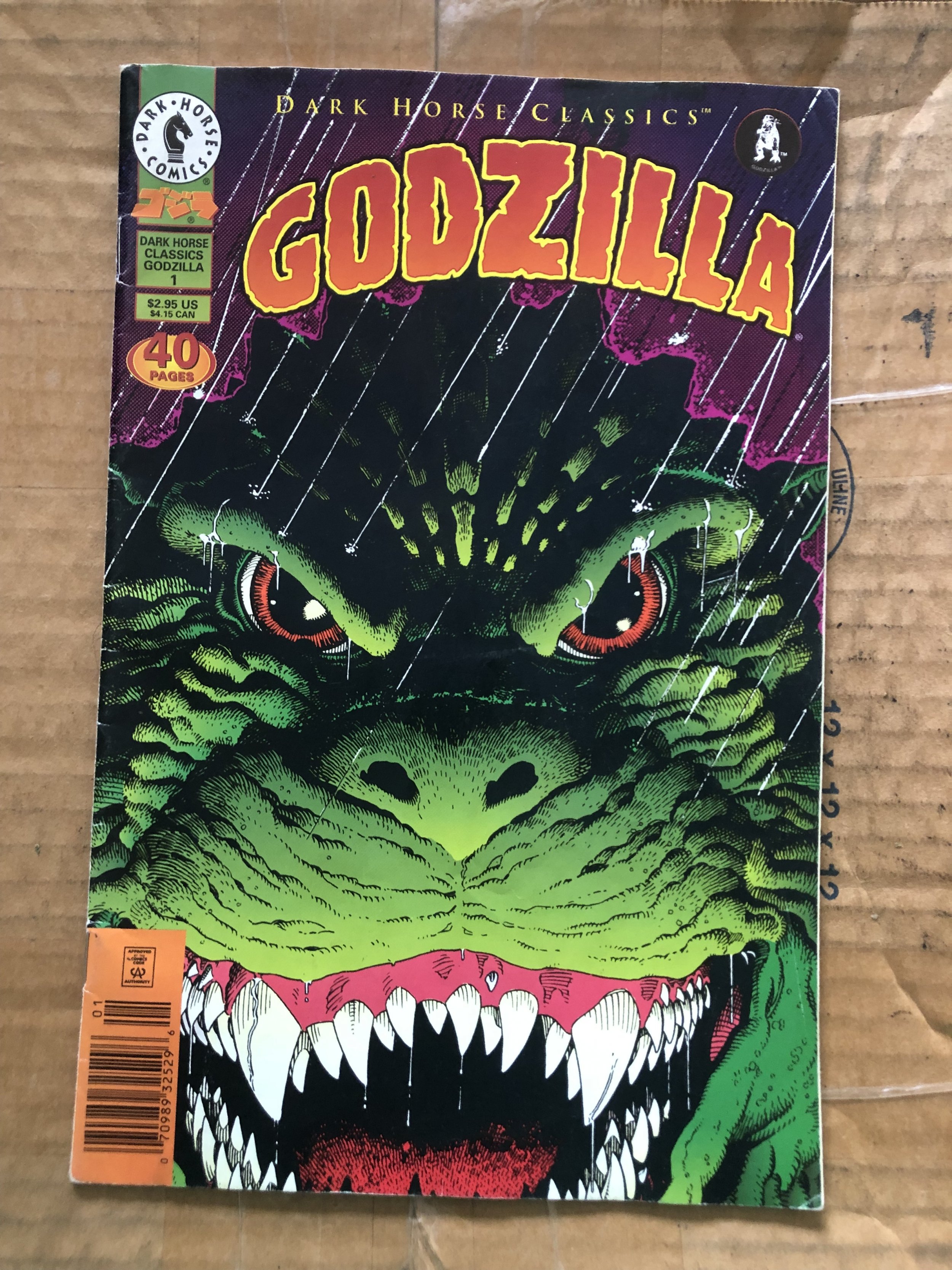 Dark Horse Classics: Godzilla Color Special | Comic Books - Modern Age ...
