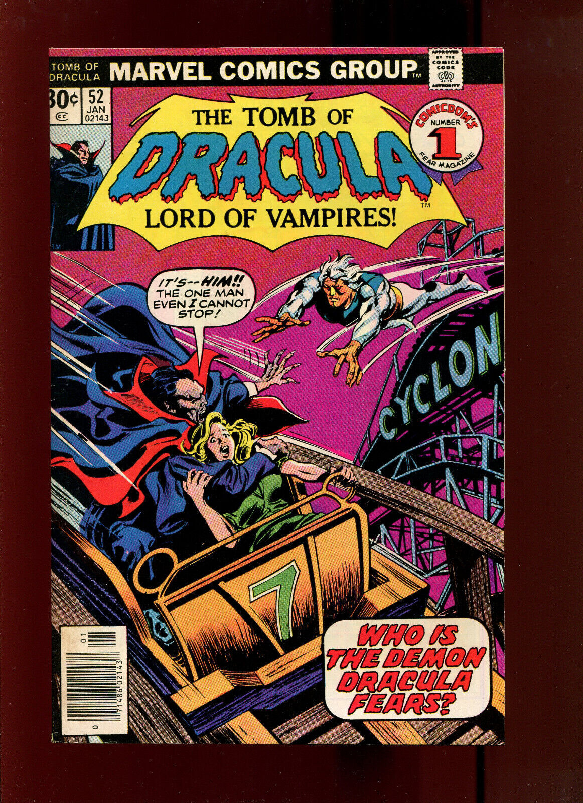 Tomb of Dracula #52 - Gene Colan ART (6.5 OB) 1977 | Comic Books ...