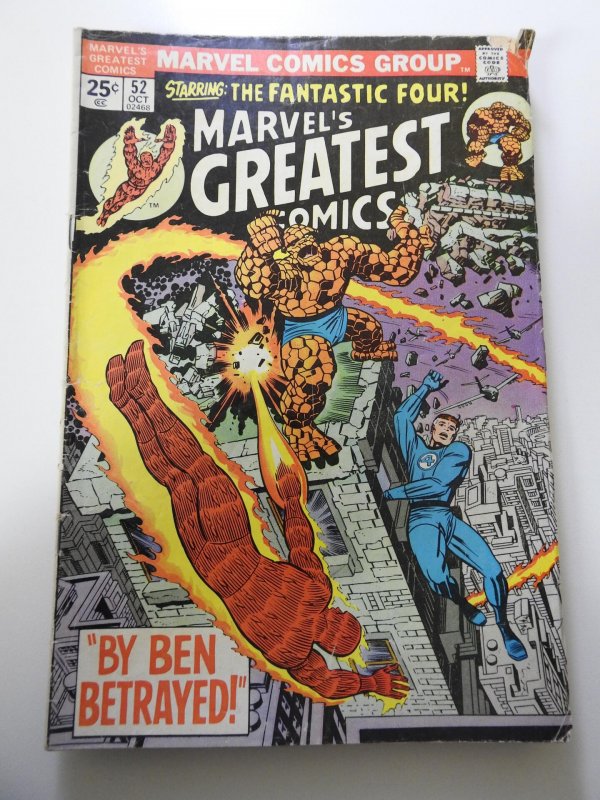 Marvel's Greatest Comics #52 (1974) | Comic Books - Bronze Age, Marvel ...