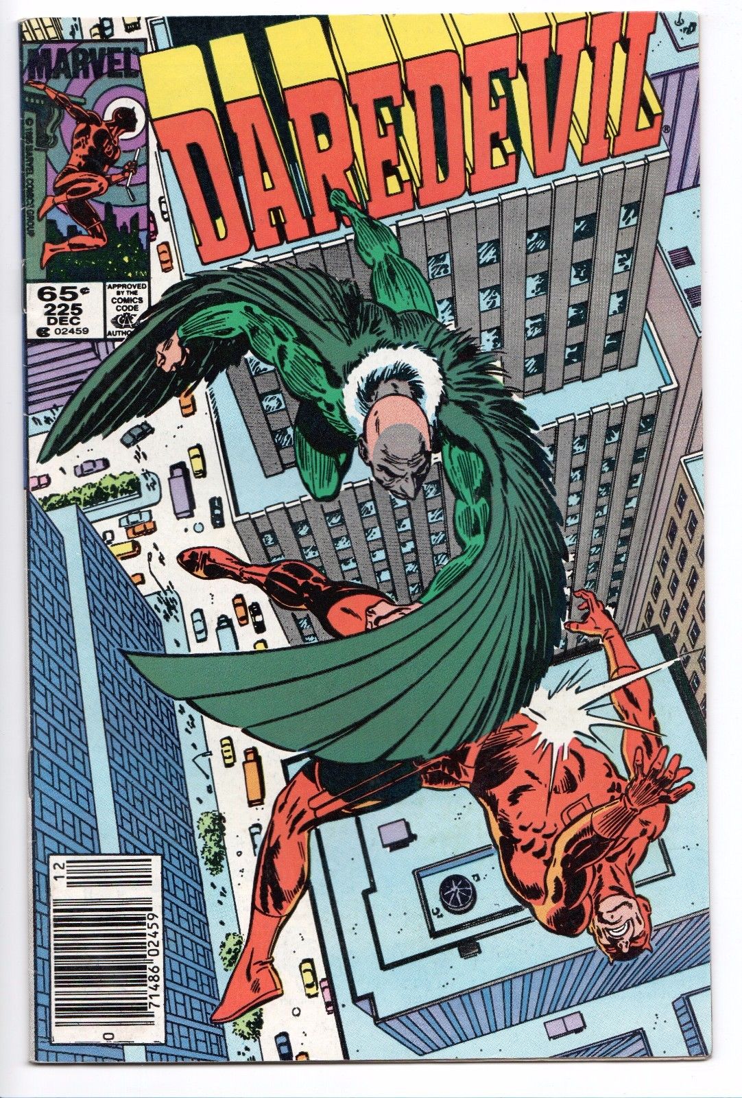 Daredevil #225 - Nelson Murdock Law Office Closes - (Marvel, 1985) - VG ...