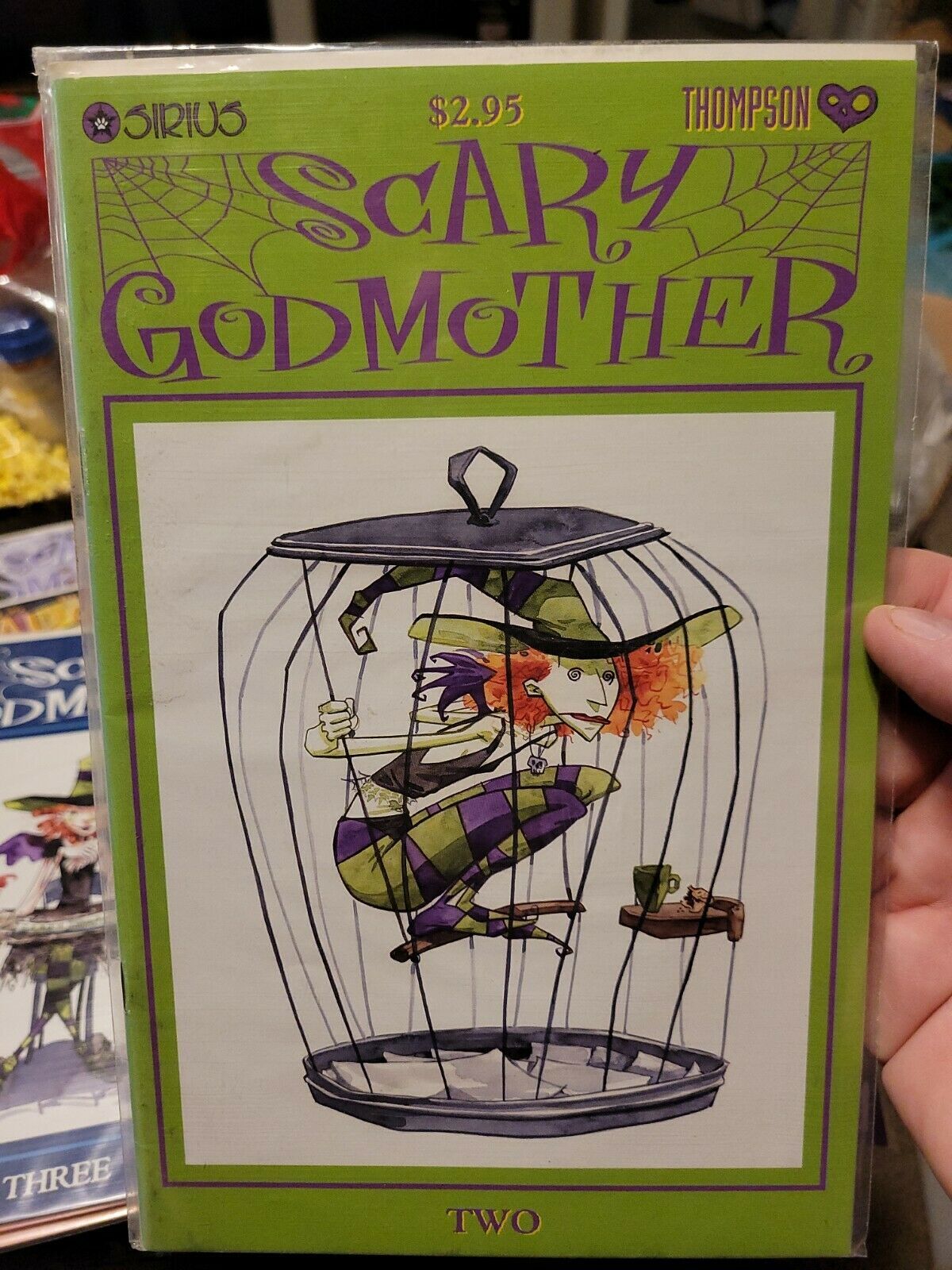 Jill Thompson SCARY GODMOTHER Set #1 thru #5 missing #6 Sirius 2001 ...