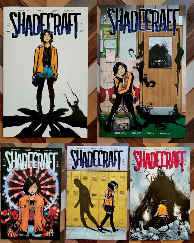 SHADECRAFT #1-5 NM (Image 2021) Set of 5 (new horror series coming to ...
