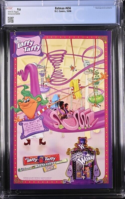 Batman #656 CGC 9.6 1st Damian Wayne Talia AL Ghul Andy Kubert | Comic ...