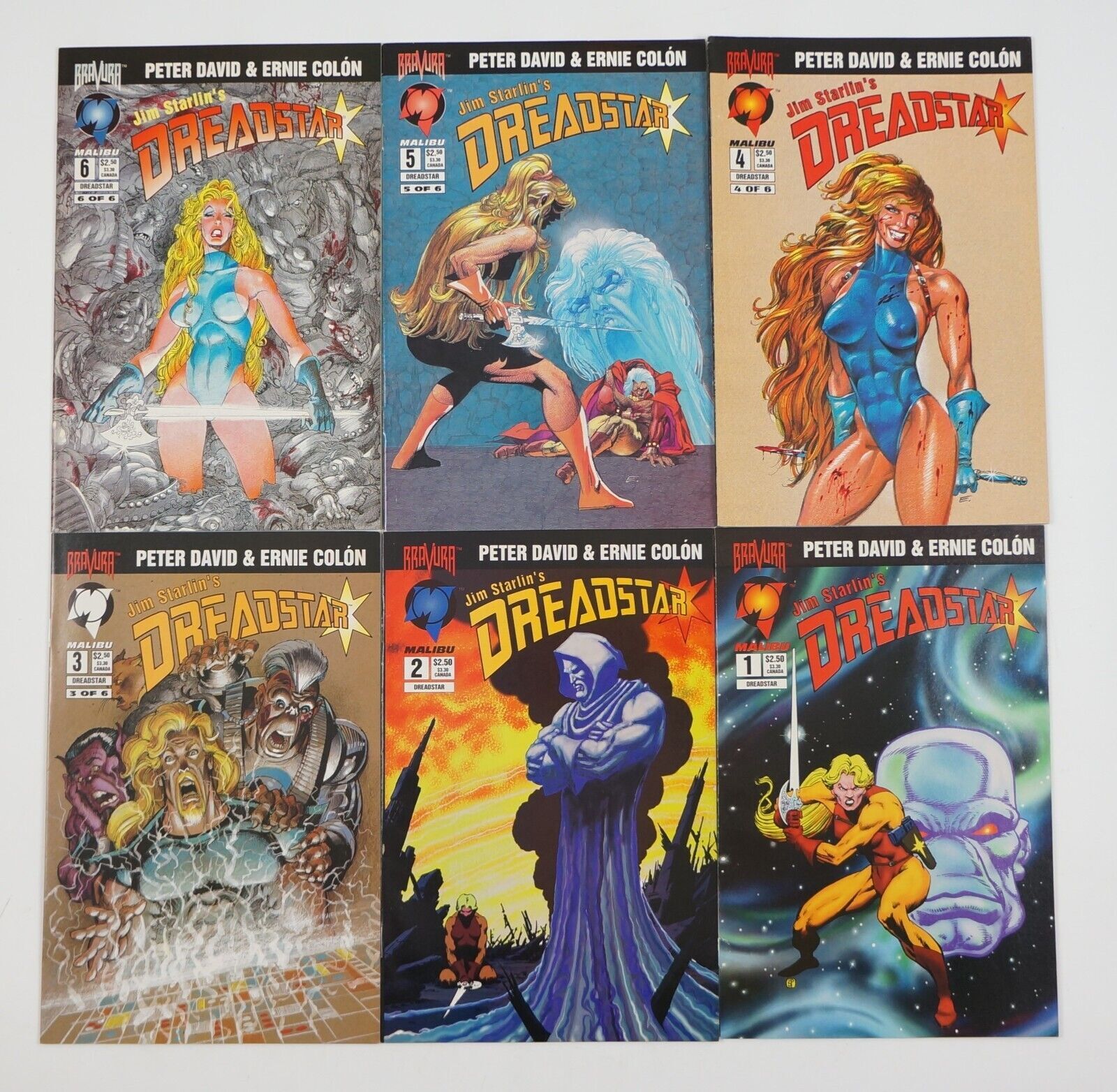 Jim Starlin's Dreadstar v2 #1-6 VF/NM complete series - peter david ...