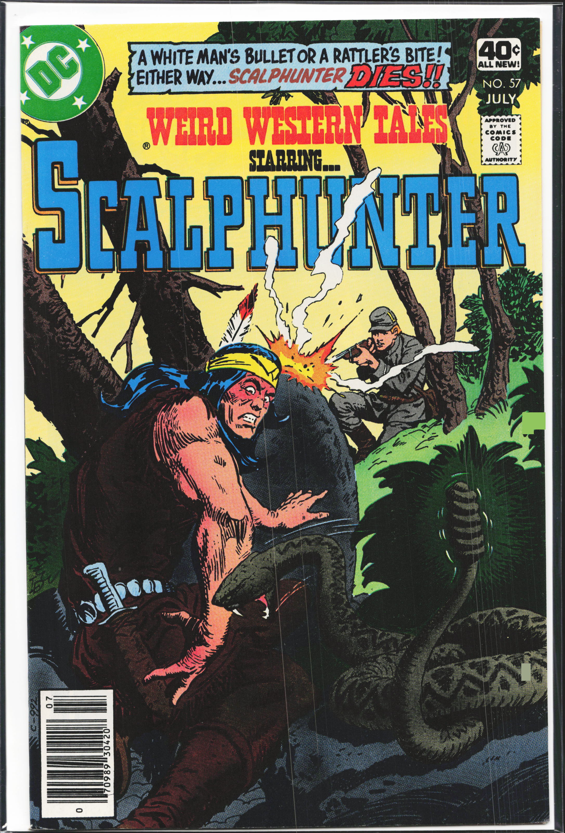 Weird Western Tales #57 (1979) Scalphunter | Comic Books - Bronze Age ...