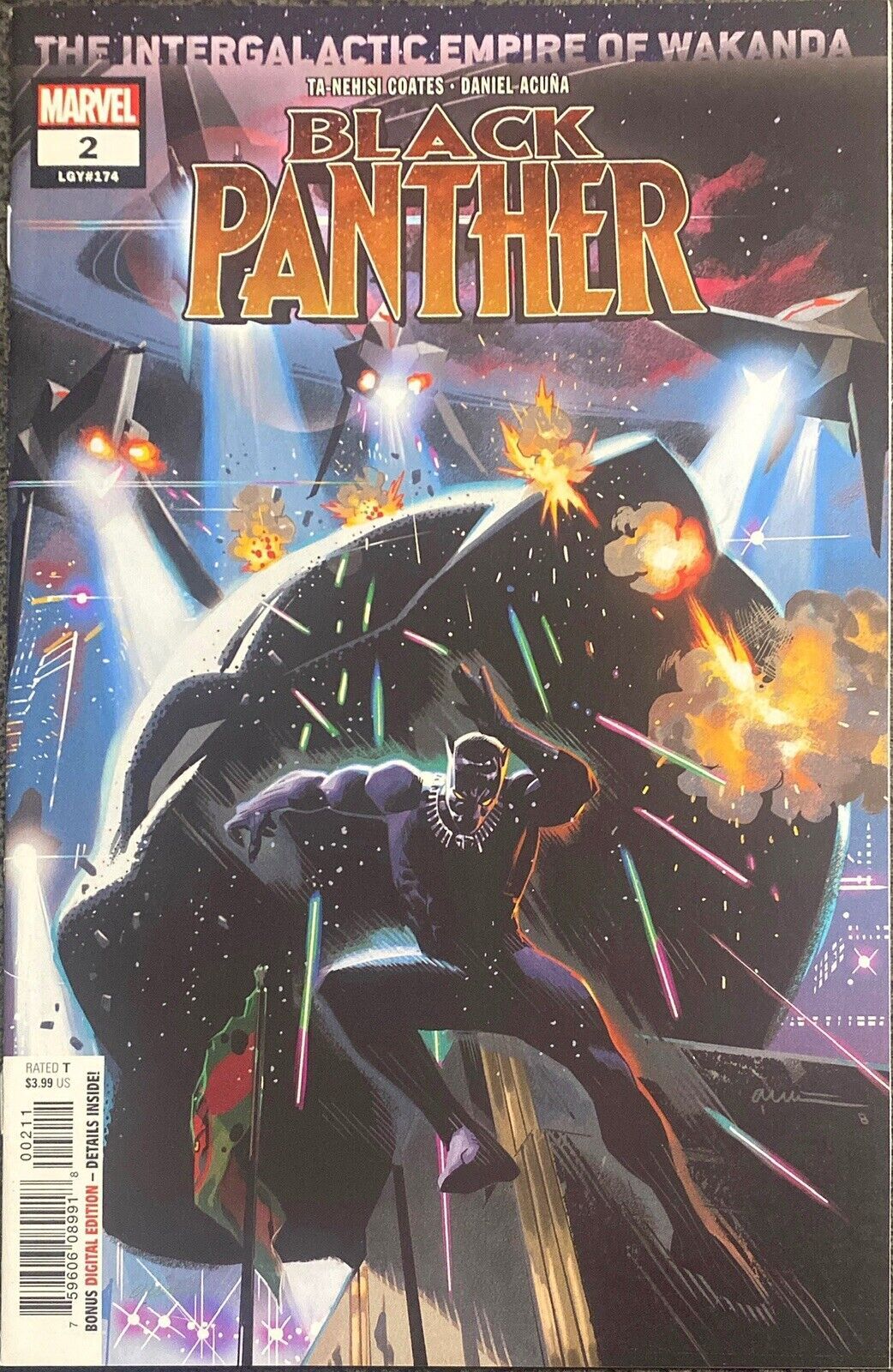 Intergalactic Empire Of Wakanda-Black Panther #2 LGY #174-Marvel Comics ...