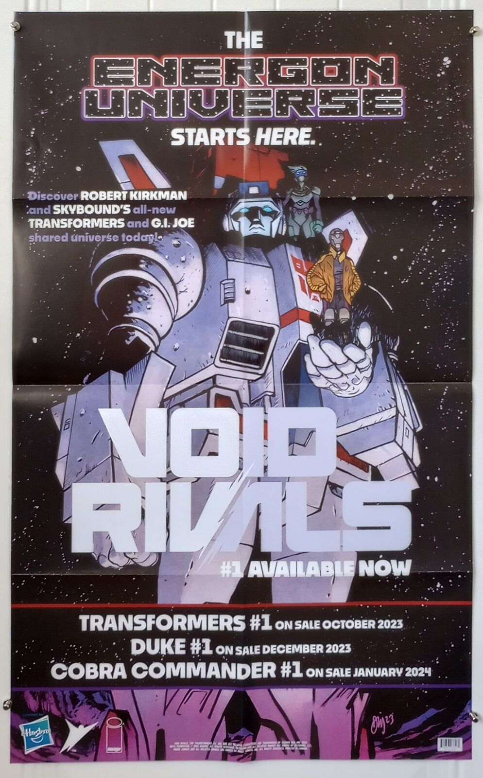 Void Rivals | Transformers 39 x 24 Folded Promo Poster Image (2023) New ...