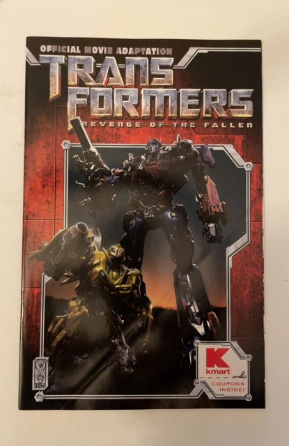 Transformers: Revenge of the Fallen -Official Movie Adaptation K-Mart ...