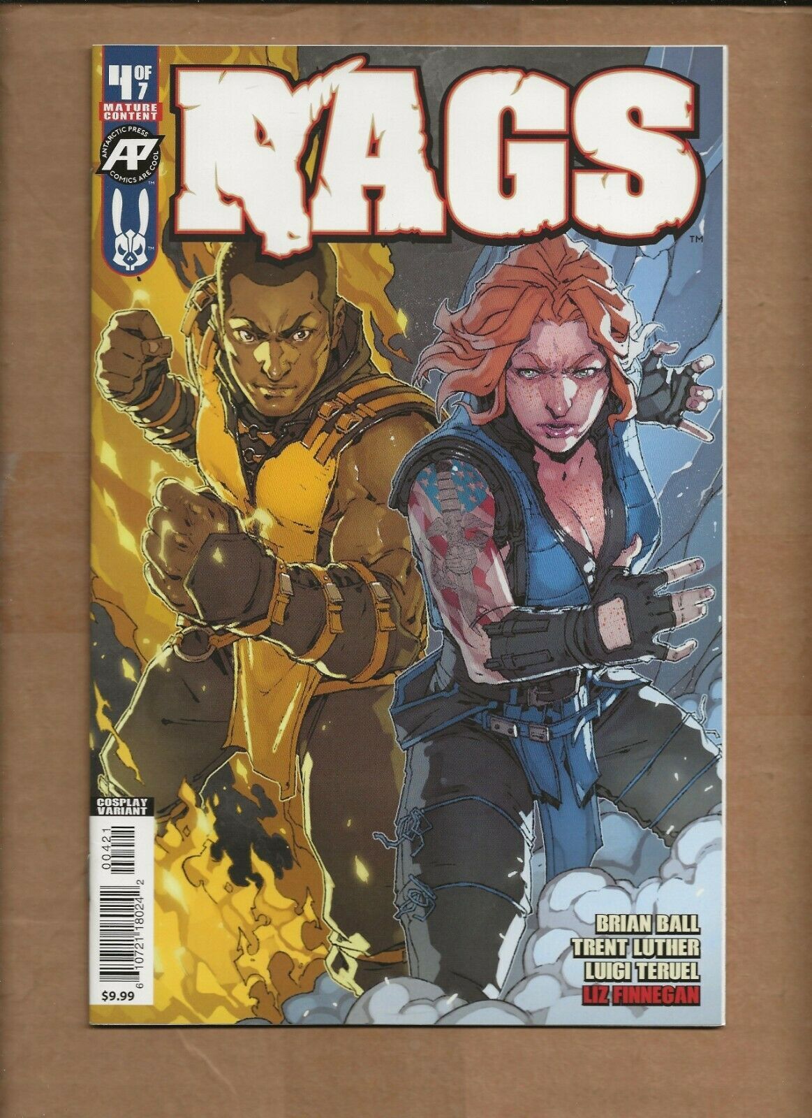 Rags #4 Cosplay Variant Cover Antarctic Press | Comic Books - Modern ...