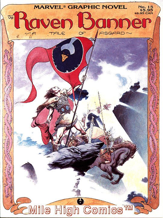 RAVEN BANNER: A TALE OF ASGARD GN (1985 Series) #1 Very Good | Graphic ...