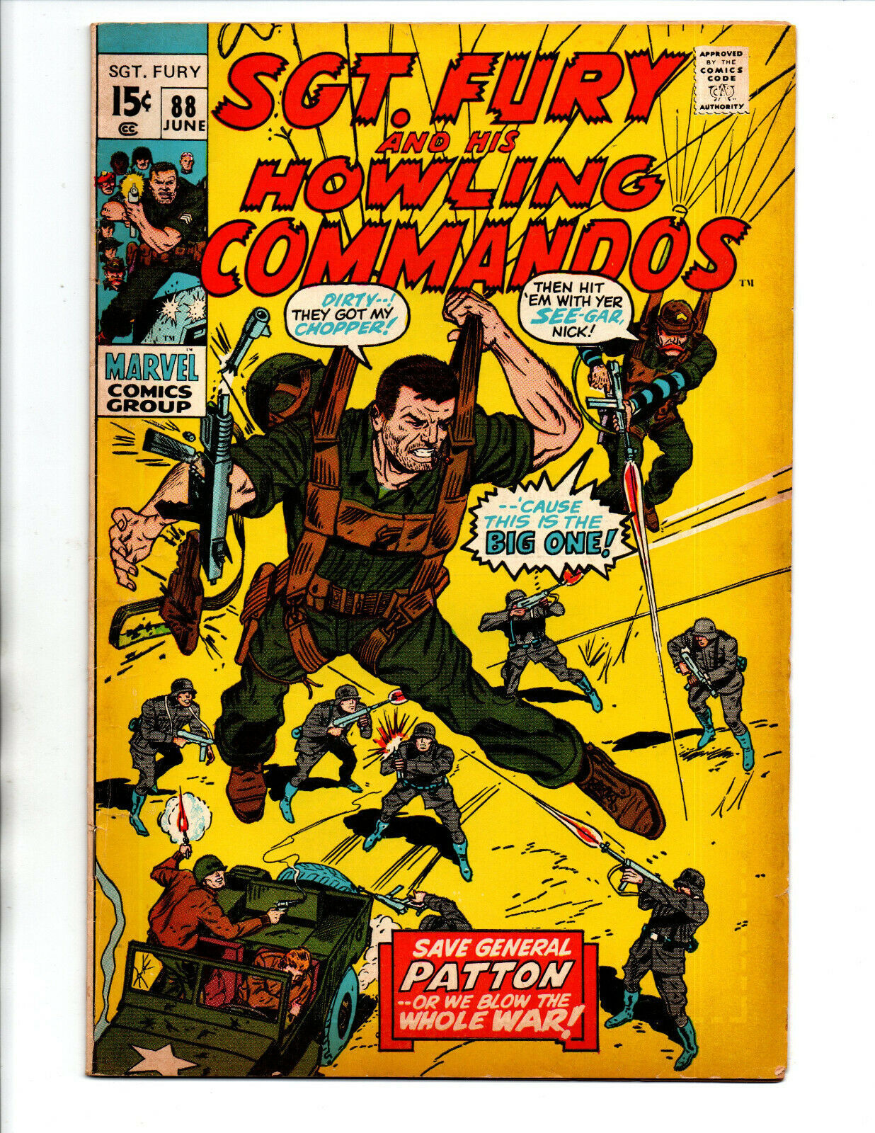 Sgt. Fury & His Howling Commandos #88 - 1971 - VG/FN | Comic Books ...