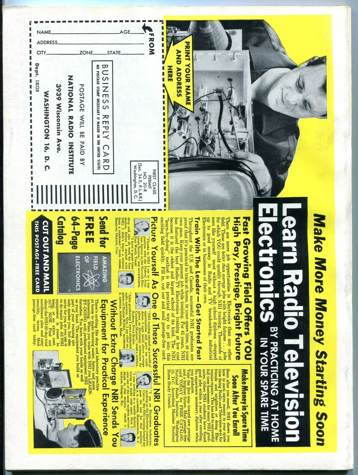 Sir! Magazine October 1961- Heinrich Mueller- Whipping- Marlys Renfro ...