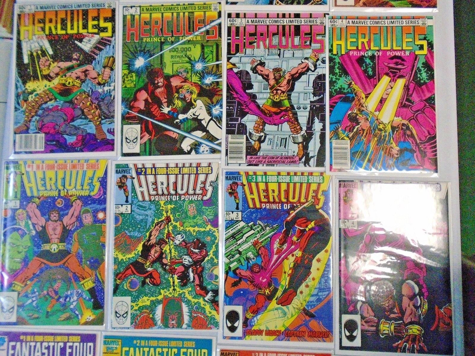 80's Marvel Mini-Series, 13 Sets/62 Different Lot, Average 8.0/VF ...