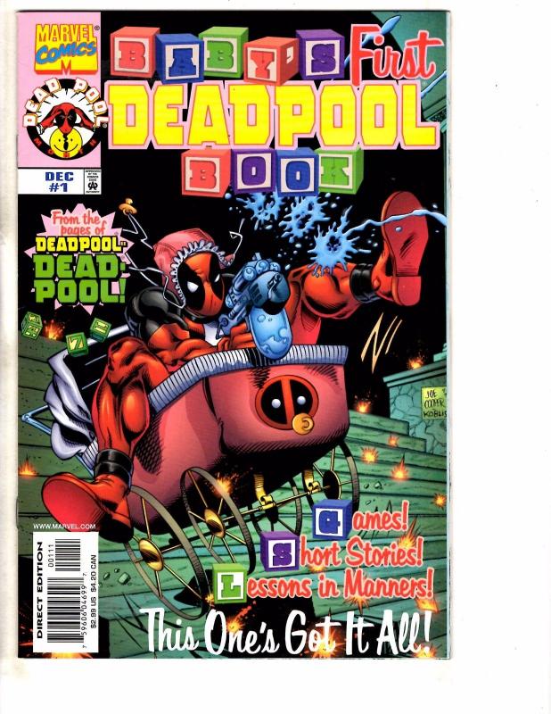 Baby's First Deadpool Book # 1 NM 1st Print Marvel Comic Book X-Men X ...