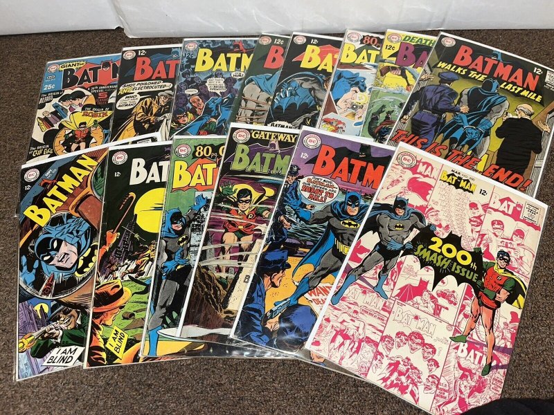 Massive Batman Lot, Complete Run of 189-713, 1-52, Has 227 232 244 251 ...