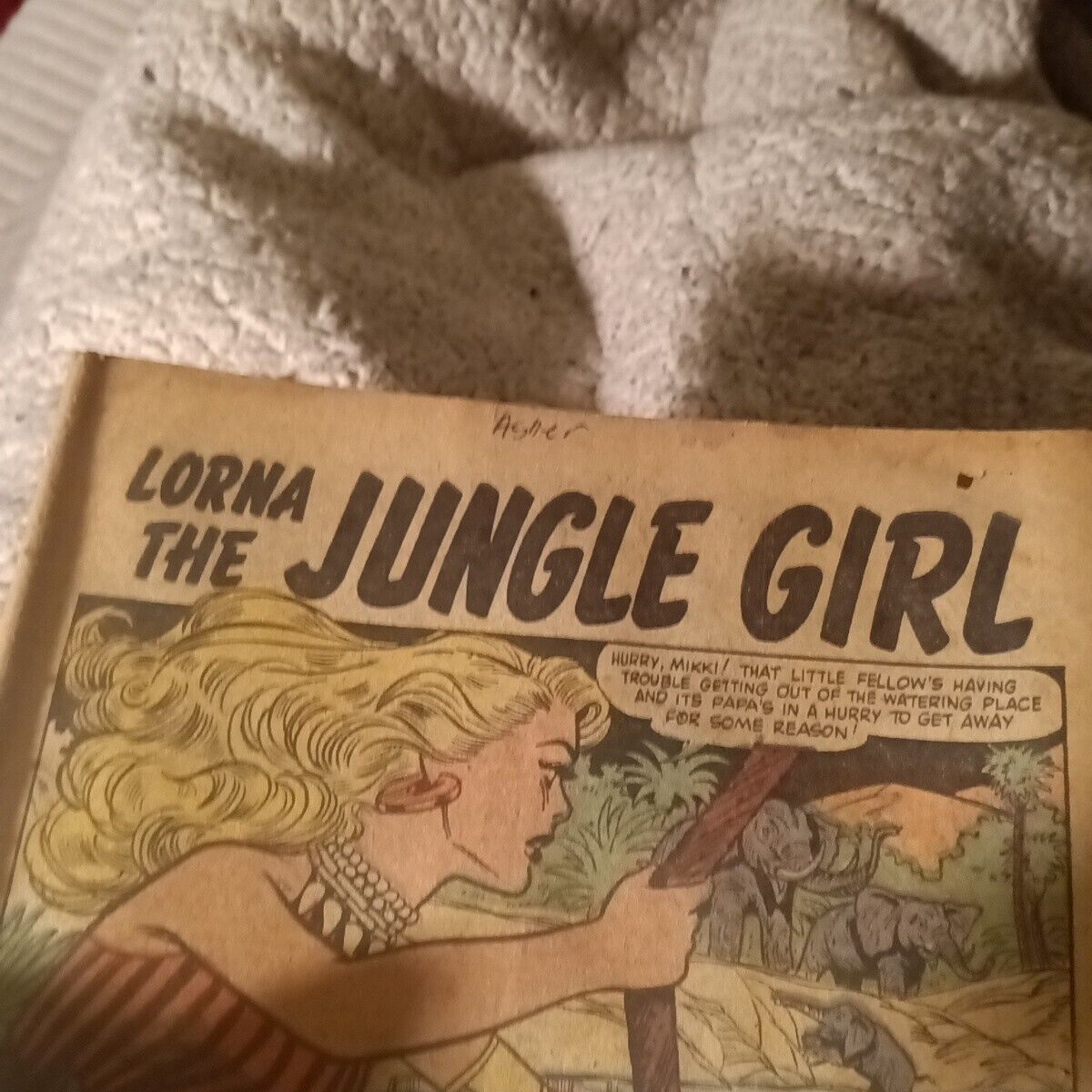 Lorna, The Jungle Girl #23 silver age 1957 Atlas Comic Book tales of ...