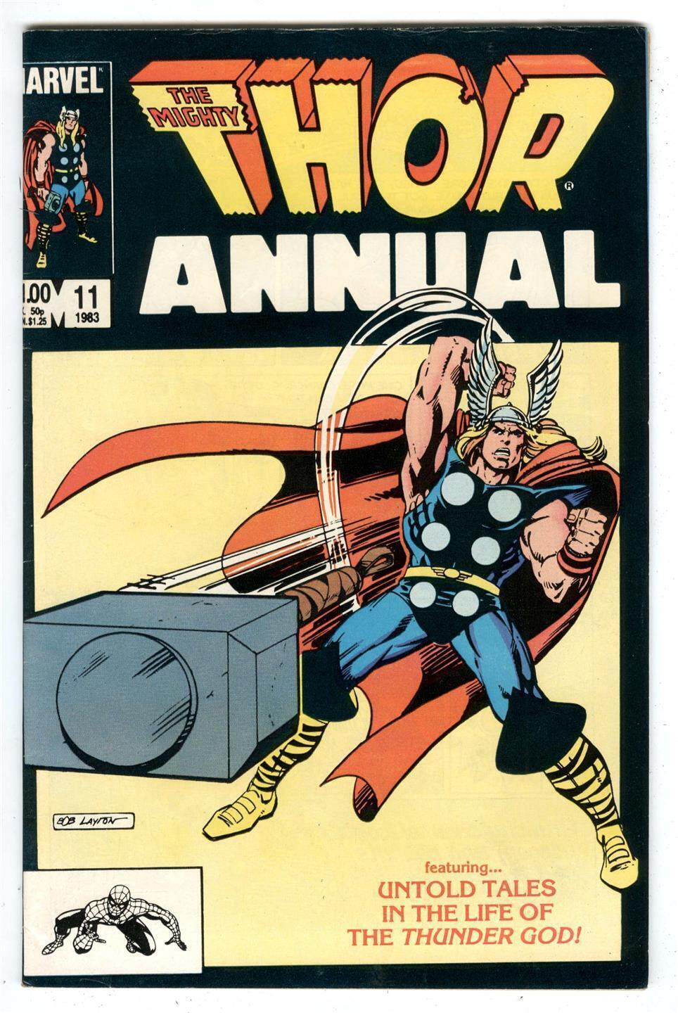 Thor Annual #11 1983 1st App. of Eitri The Dwarf Creator Of ...