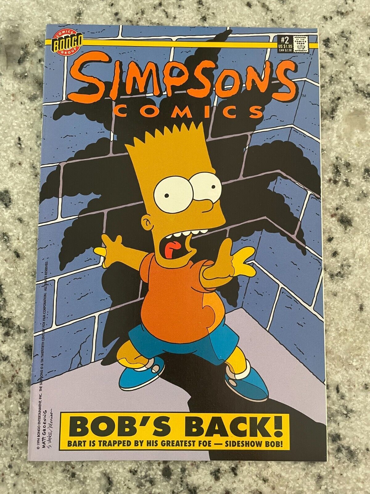 Simpsons Comics # 2 NM Bongo Comic Cook Homer Bart Lisa Cartoon 1st ...