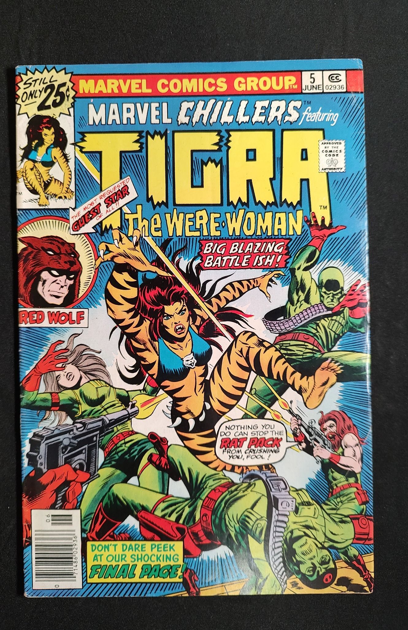 Marvel Chillers #5 (1976) | Comic Books - Bronze Age, Marvel, Superhero ...