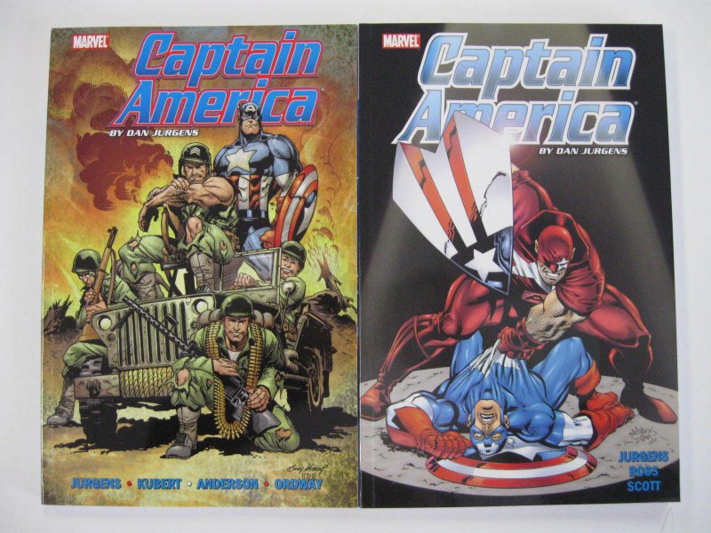 * Capitán América por Dan Jurgens Vols. 1 y 2 Lote | Graphic Novels ...