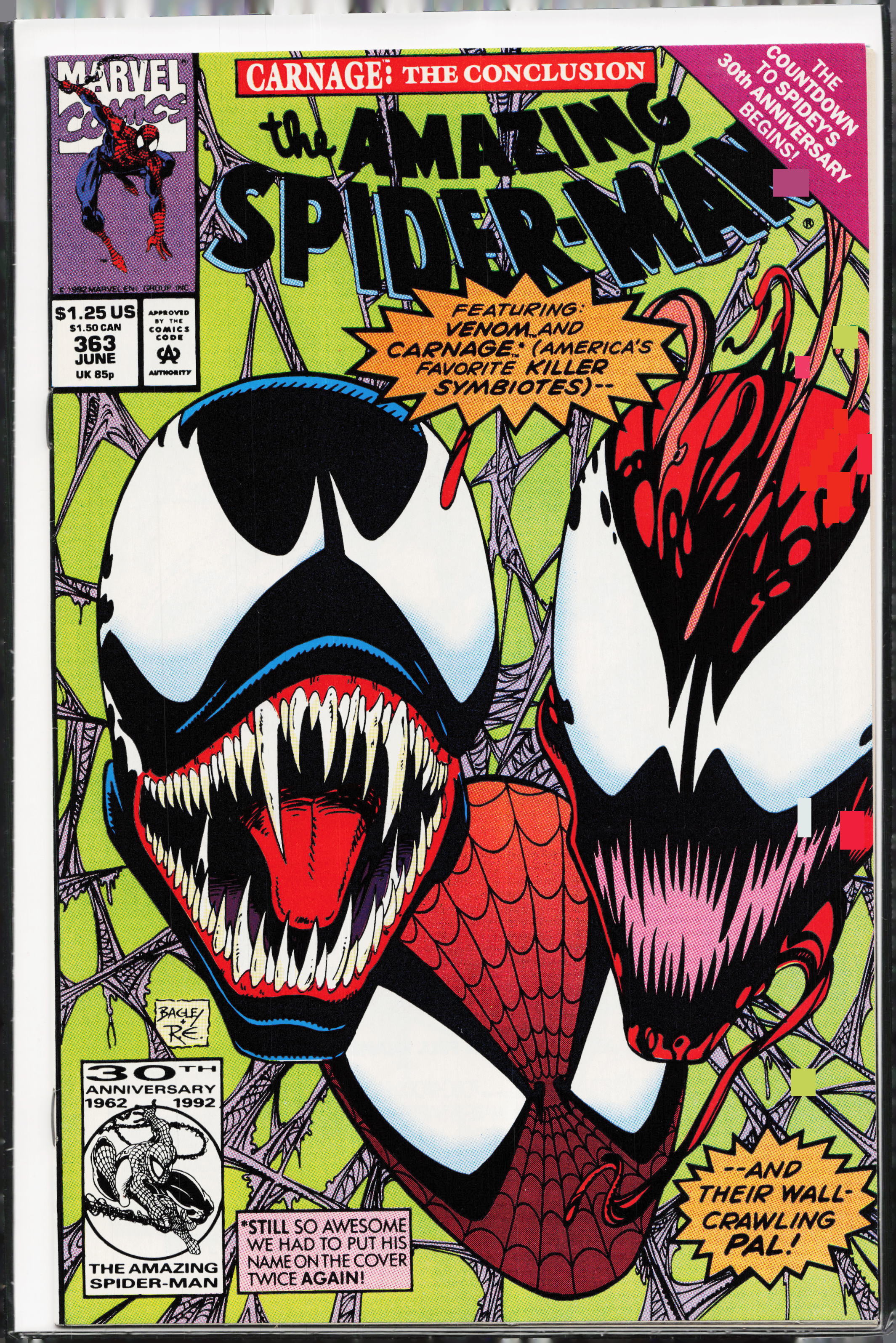 The Amazing Spider-Man #363 (1992) Spider-Man [Key Issue] | Comic Books ...
