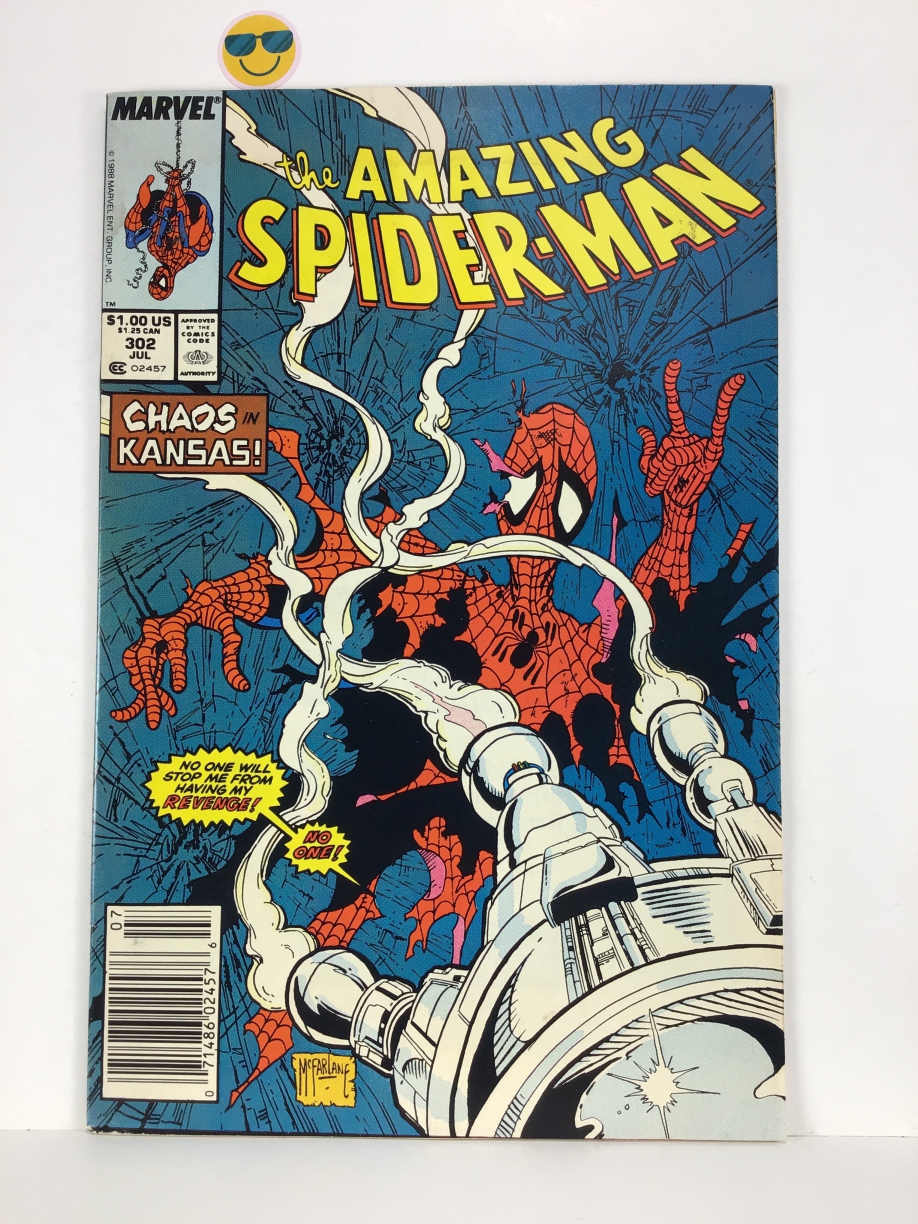The Amazing Spider-Man #302 (1988) Todd McFarlane artwork and cover ...