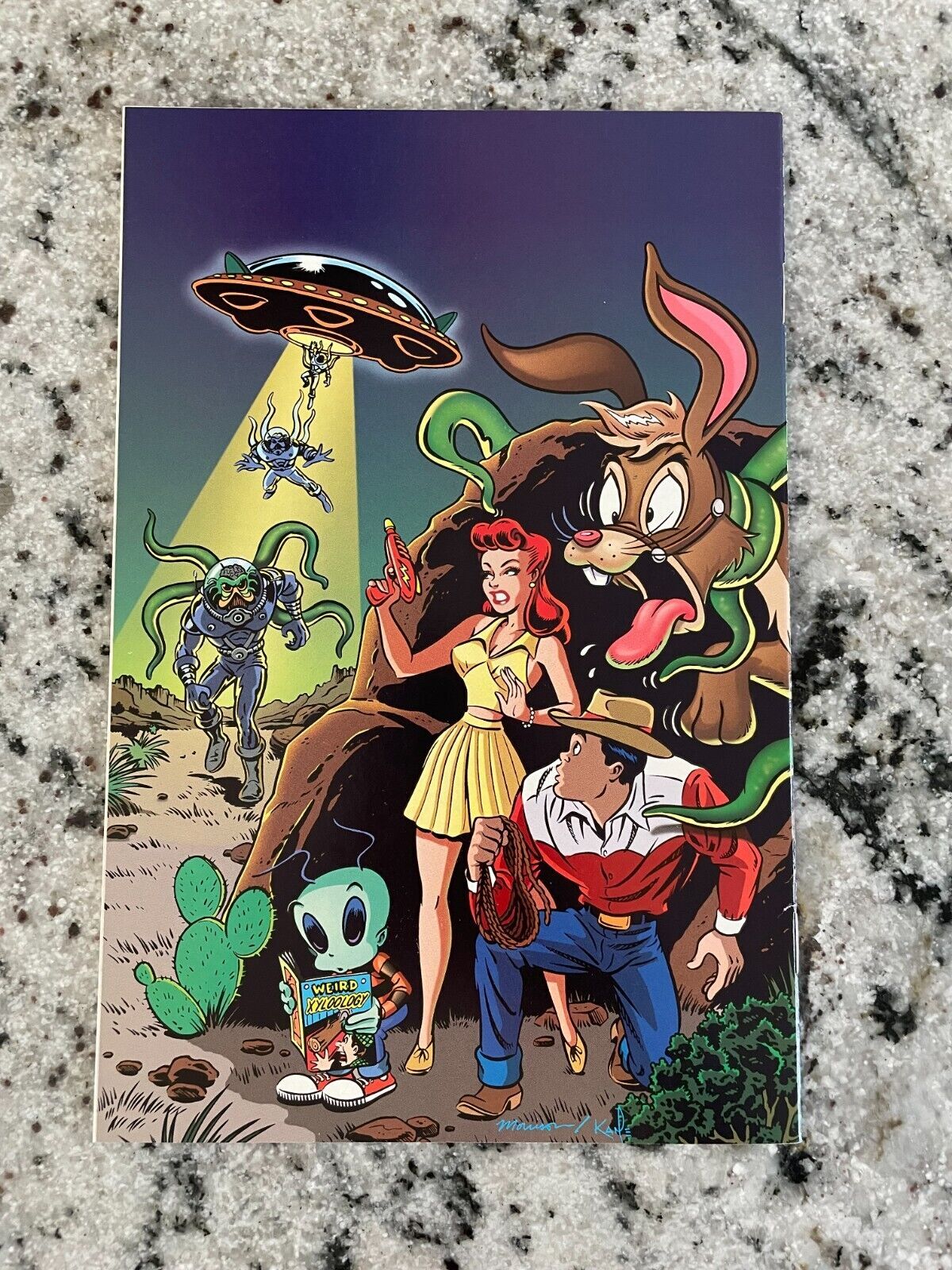 Roswell The Little Green Man # 2 NM Bongo Comic Book Simpsons Cartoon ...