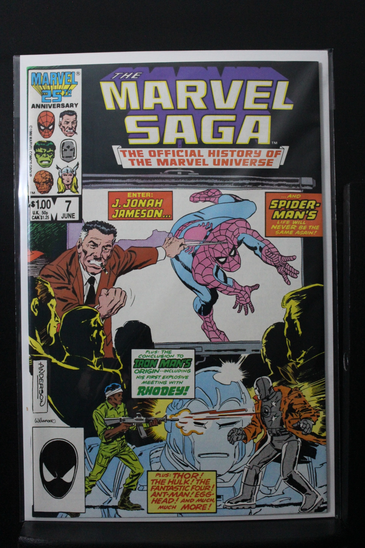 The Marvel Saga The Official History of the Marvel Universe #7 Canadian ...