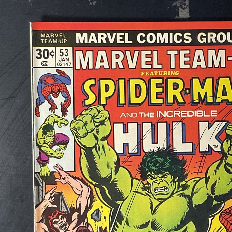 Marvel Team-Up #53 (1972 Marvel) Hulk 1st John Byrne X-Men Art! | Comic ...