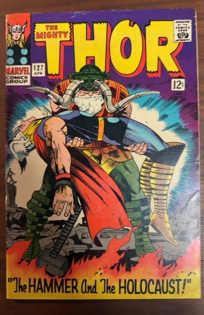 Thor #127 FN Pluto is reintroduced in "The Hammer and the Holocaust ...