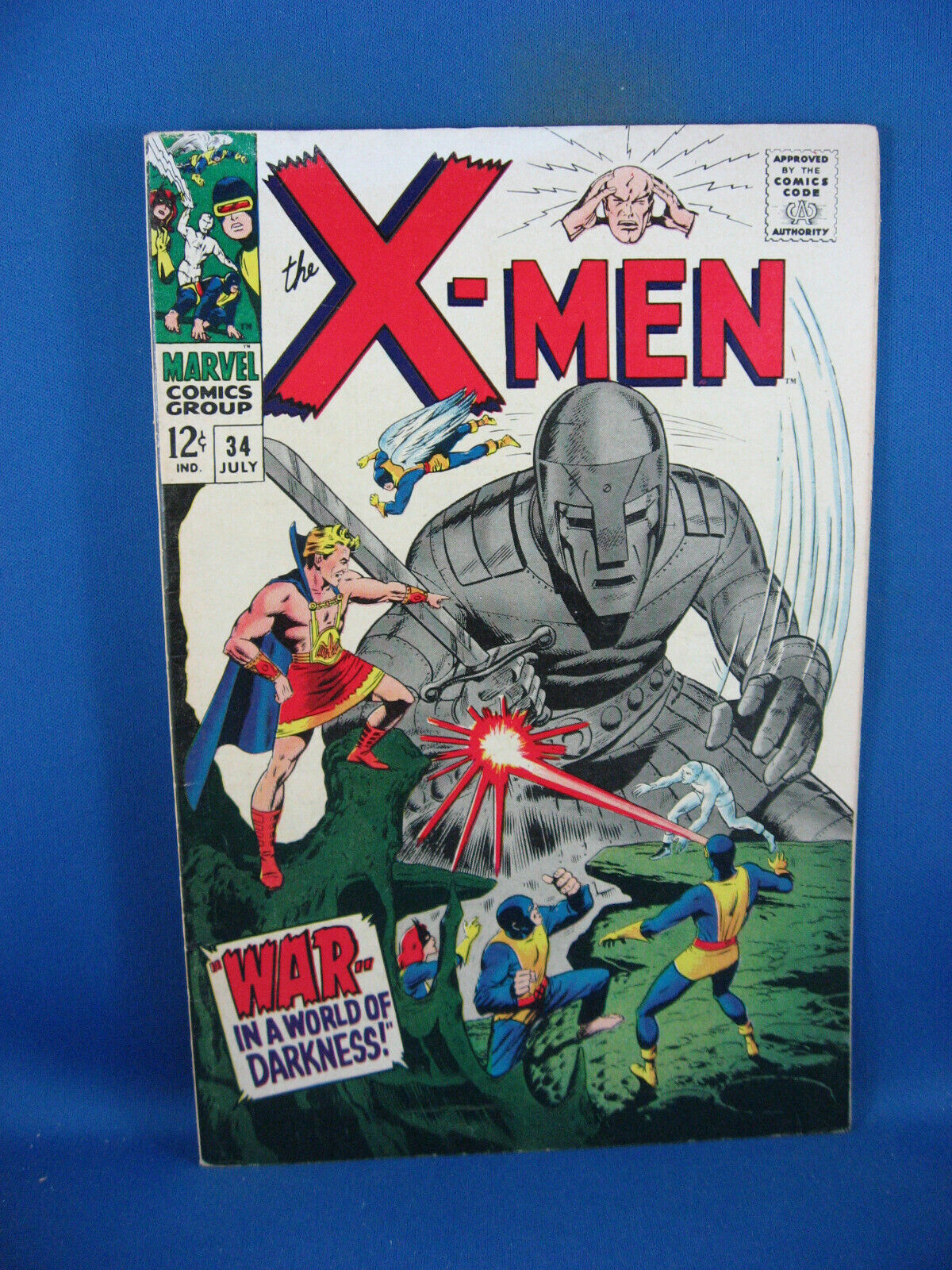 Uncanny X MEN 34 VF Marvel 1967 | Comic Books - Silver Age, Marvel ...