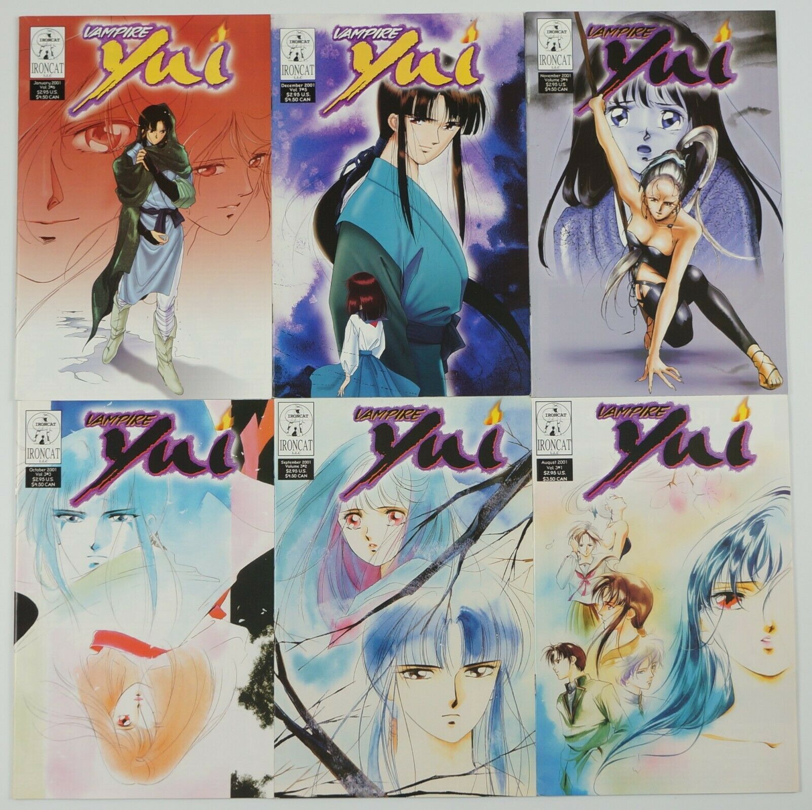 Vampire Yui vol. 3 #1-6 VF/NM complete series - ironcat manga 2 3 4 5 ...