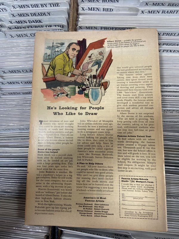 X-Men #8 GD 1st Appearance Unus the Untouchable! Kirby Cover! Marvel ...