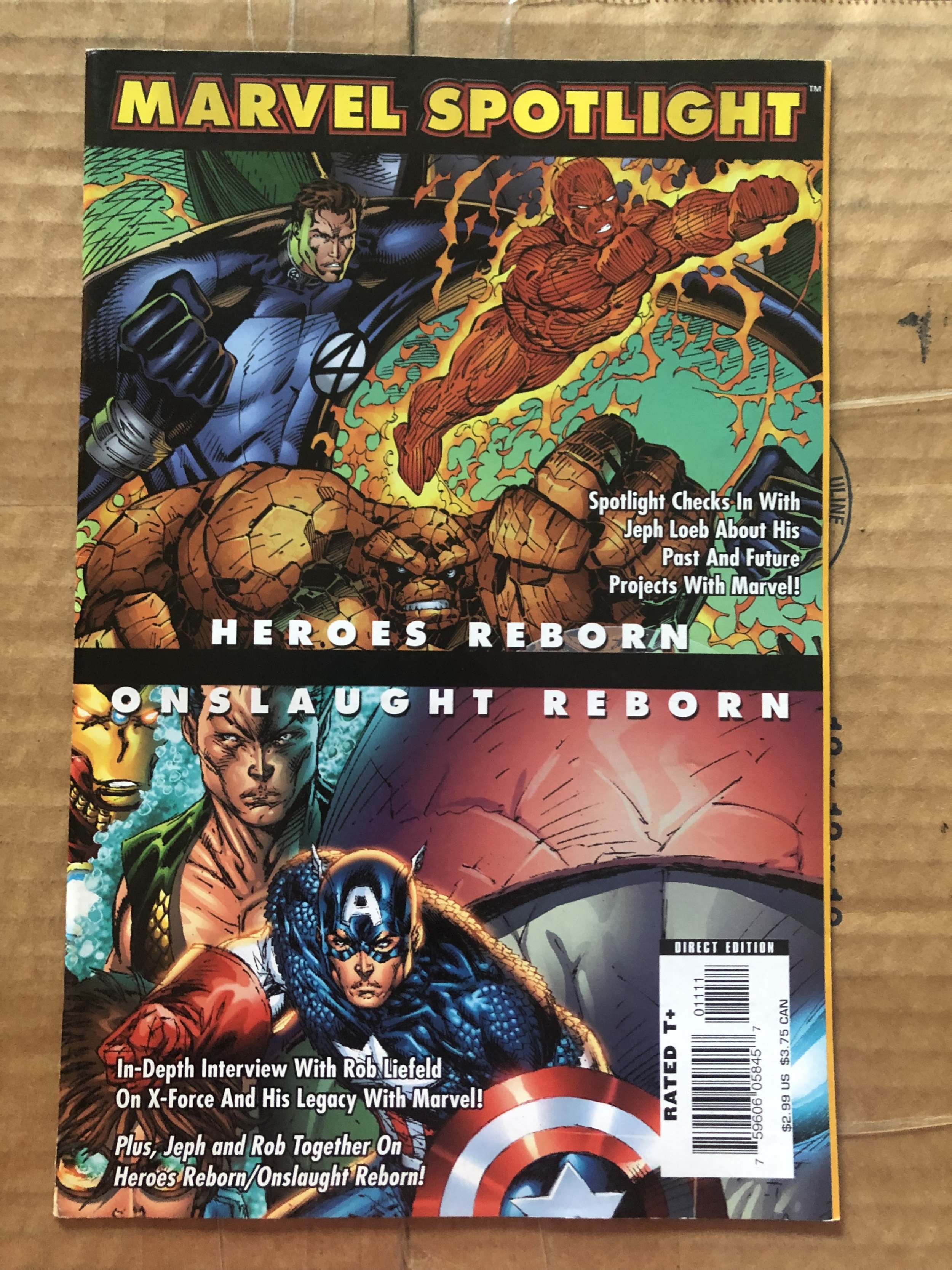 Marvel Spotlight: Heroes Reborn-Onslaught Reborn (2006) | Comic Books ...