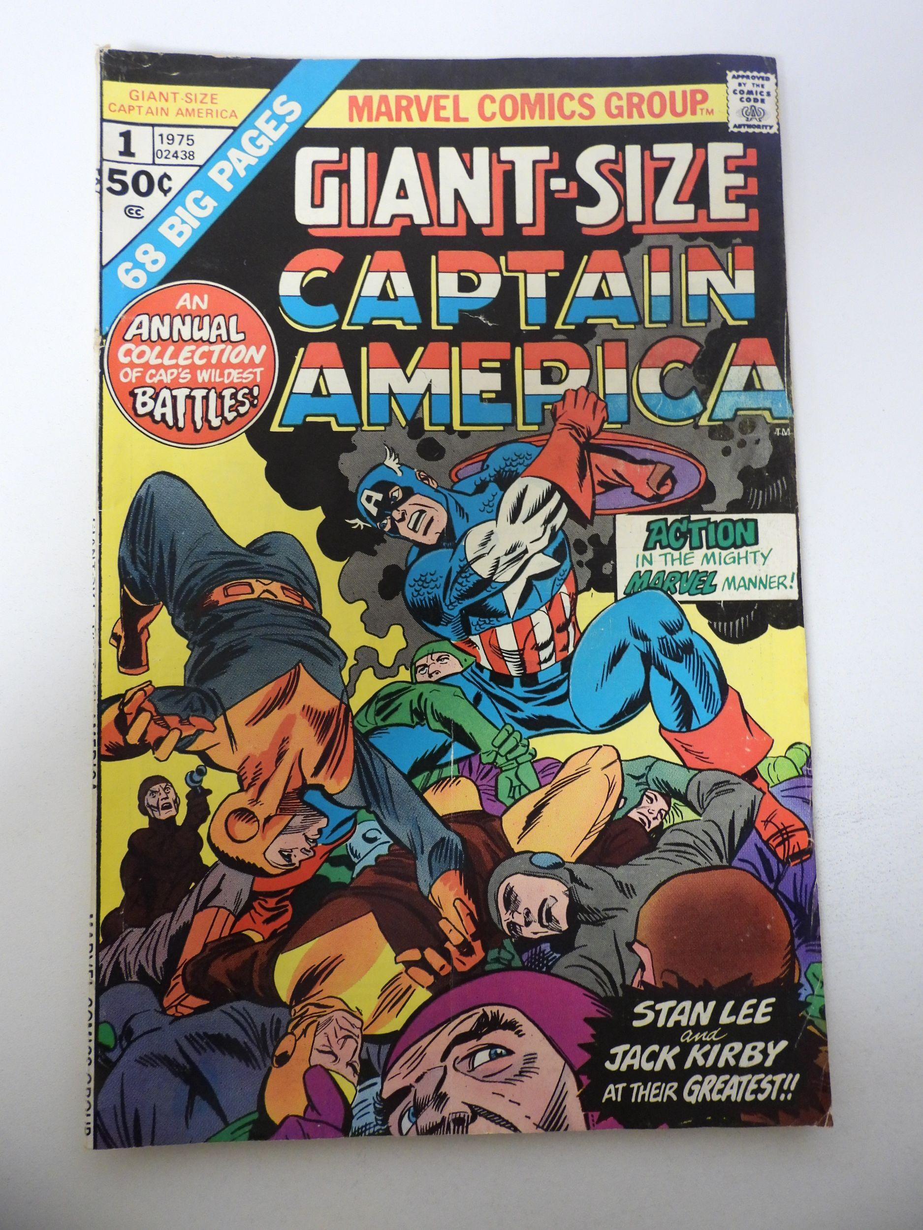 Giant-Size Captain America (1975) VG/FN Condition | Comic Books ...