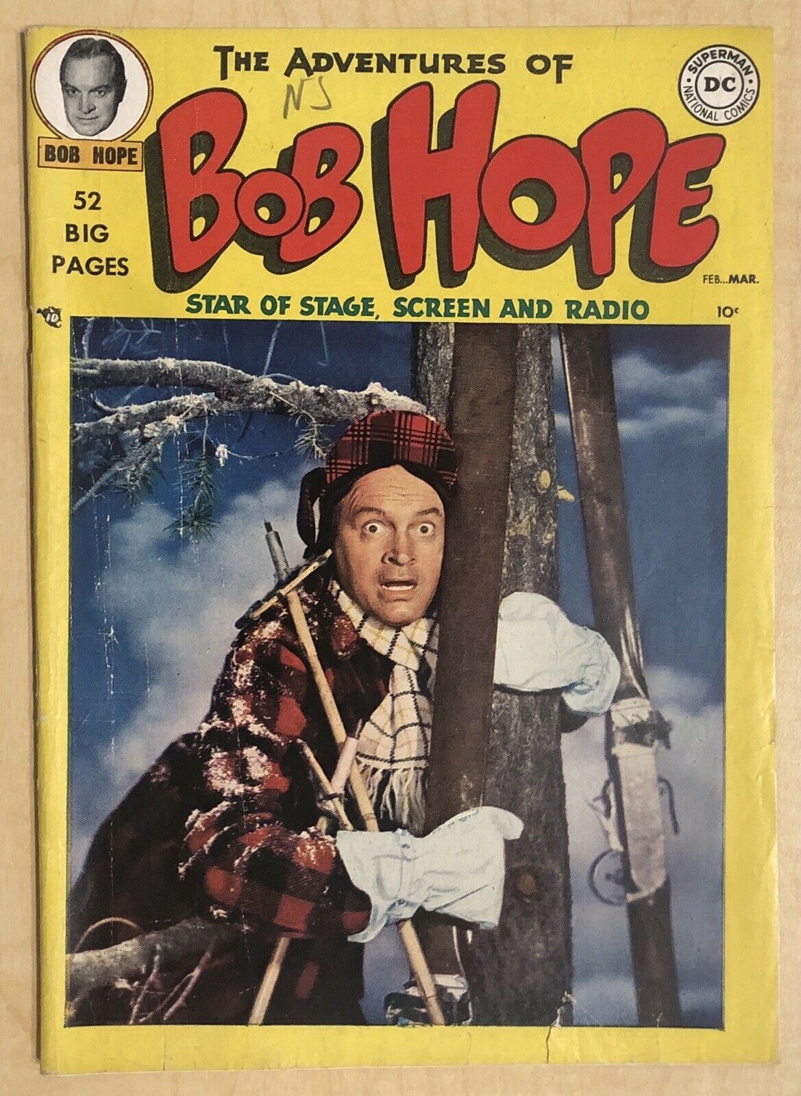 Adventures of Bob Hope #1 VG- 3.5 DC Comics 1950 Photo Cover | Comic ...