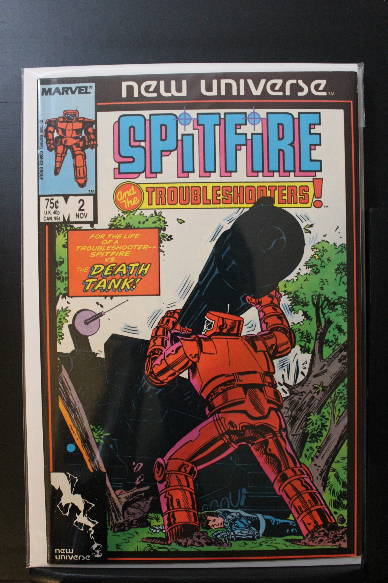 Spitfire and the Troubleshooters #2 Direct Edition (1986) | Comic Books ...
