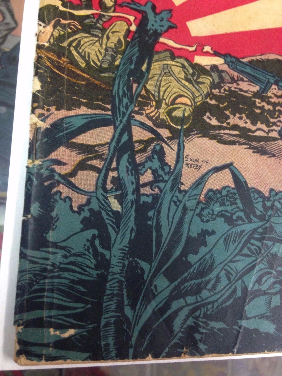 Boy Commando's 9 Simon Kirby War cover DC Golden age 1945 2.5 | Comic ...