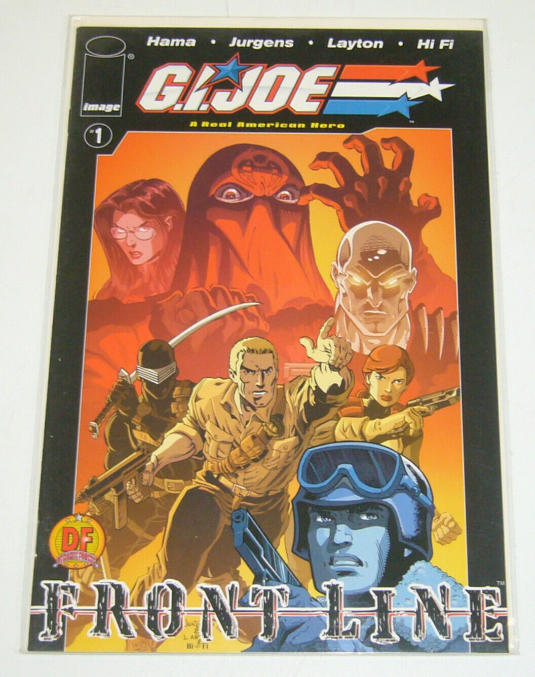 G.I. Joe: Frontline #1 VF/NM dynamic forces variant COA (#802 of 3,000 ...