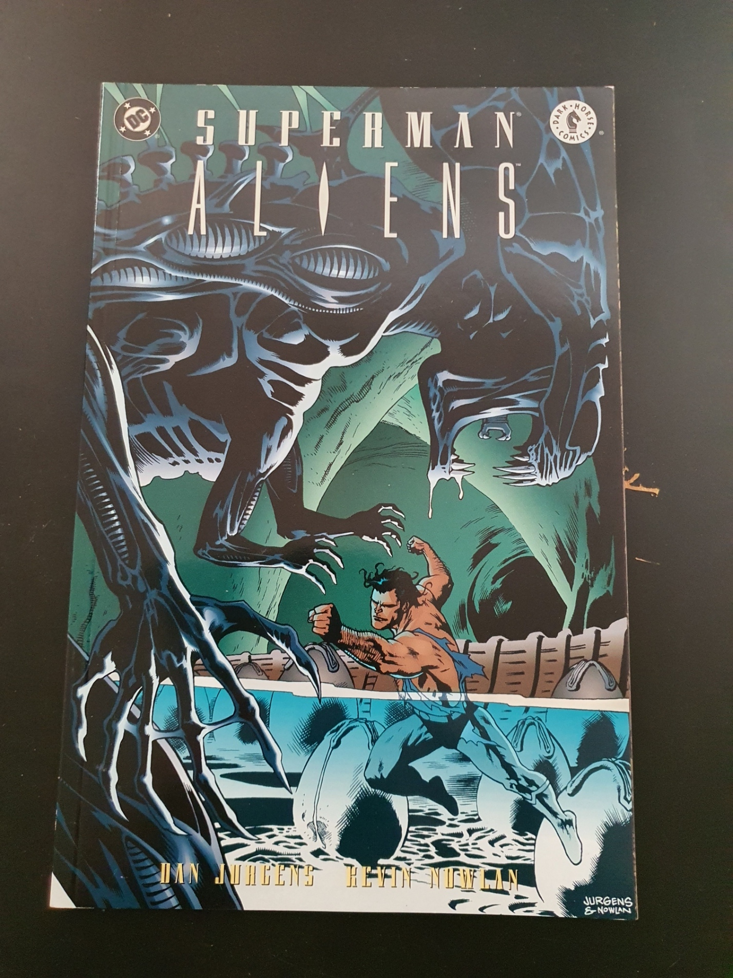 Superman vs. Aliens #3 (1995) | Comic Books - Modern Age, DC Comics ...