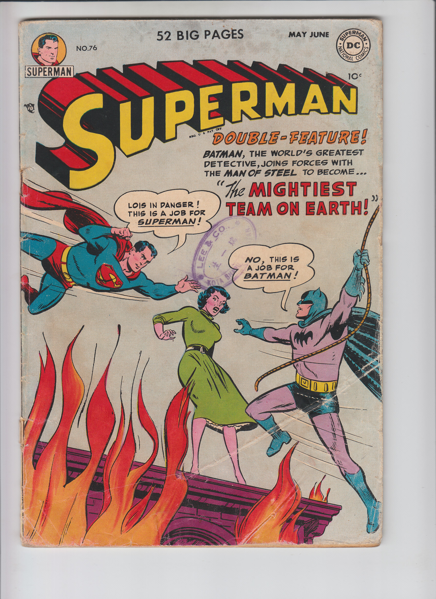 Superman (1st Series) #76 GD ; DC | low grade comic Batman - Son ...