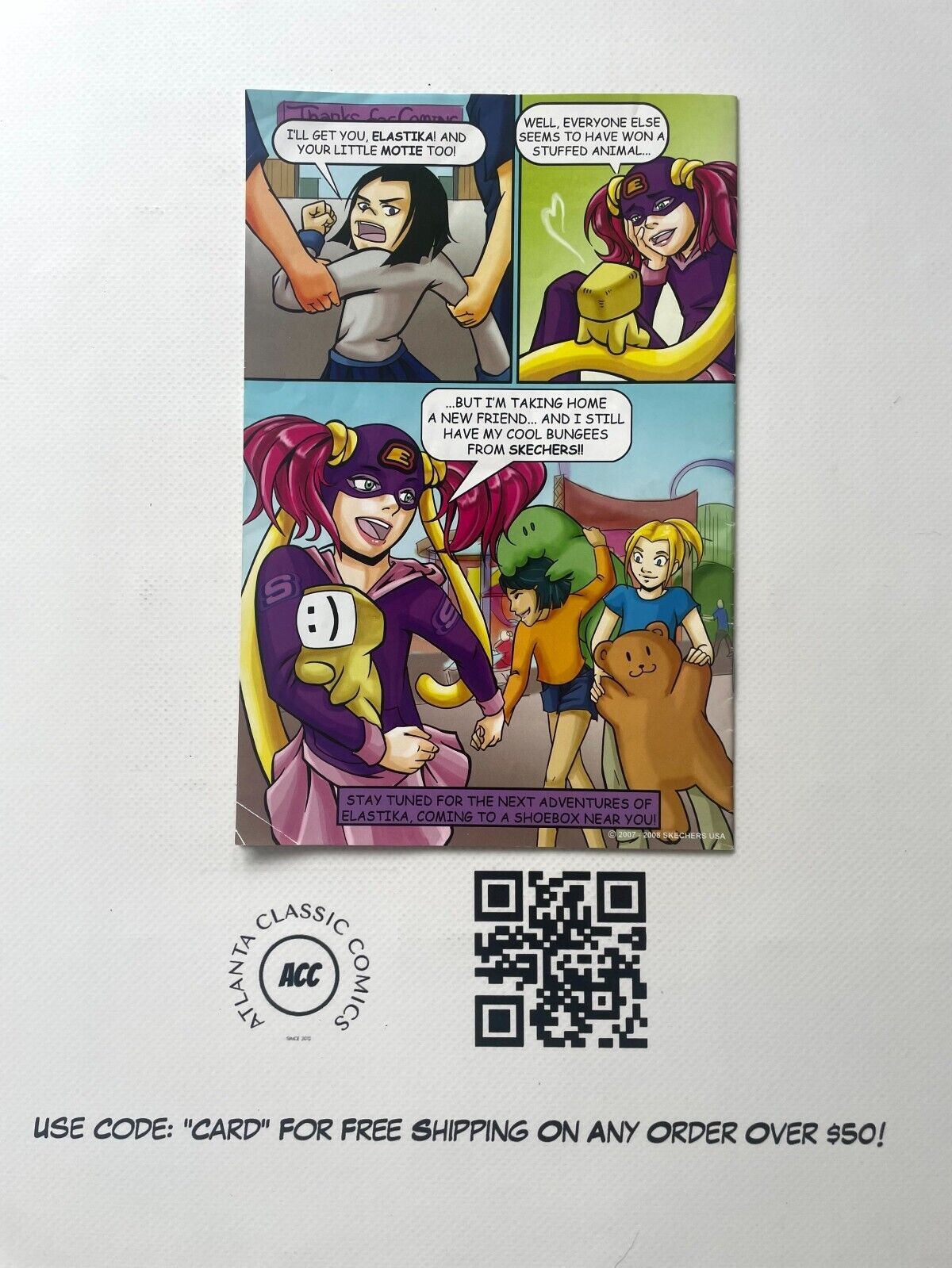 Incredible Elastika Sketchers Comic Book Vol. # 1 Panic At The Park 13 ...