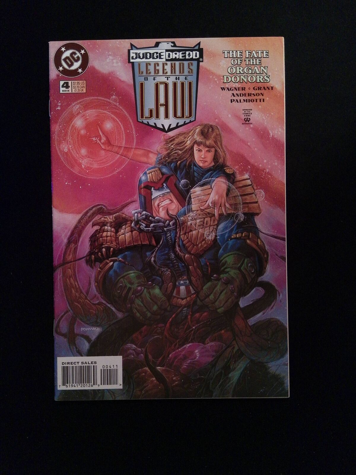 Judge Dredd Legend of the Law #4 DC Comics 1995 VF+ | Comic Books ...