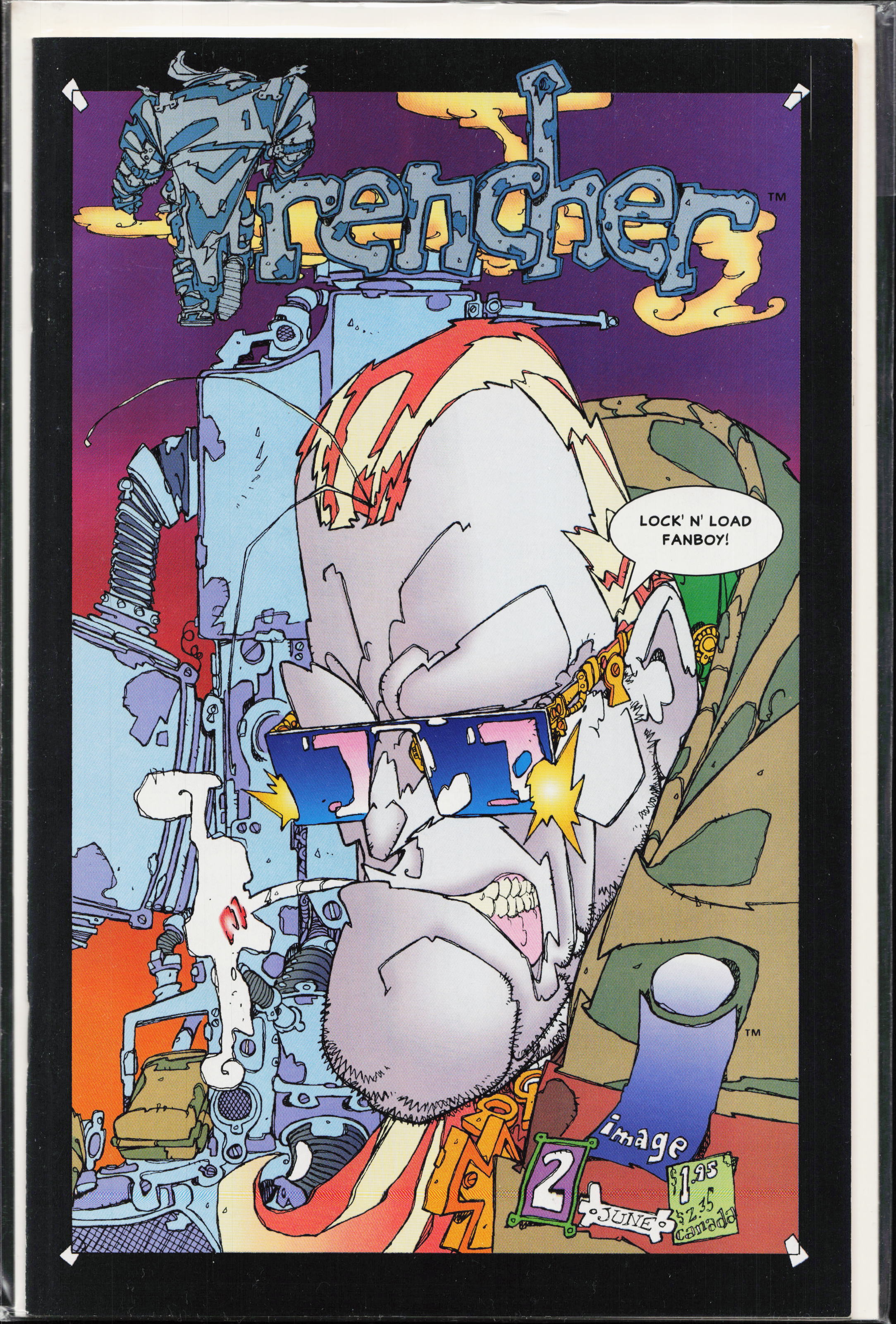 Trencher #2 (1993) Trencher | Comic Books - Modern Age, Image Comics ...