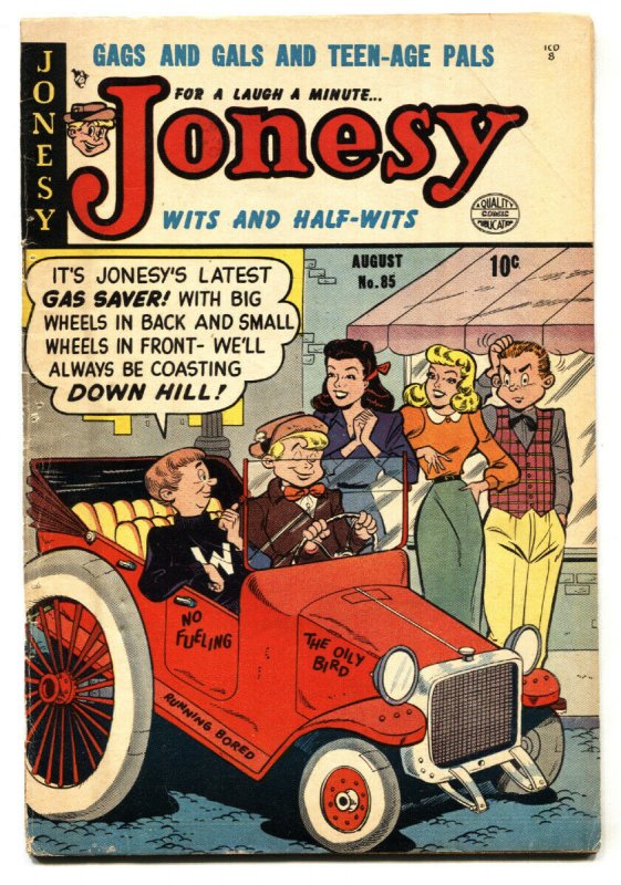 Jonesy #85 1953-Archie imitator-First issue-#1-comic book | Comic Books ...