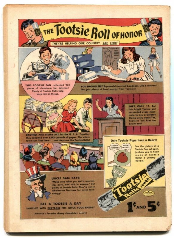 Uncle Sam Quarterly #3 1942-George Tuska cover- HITLER VG/F | Comic ...