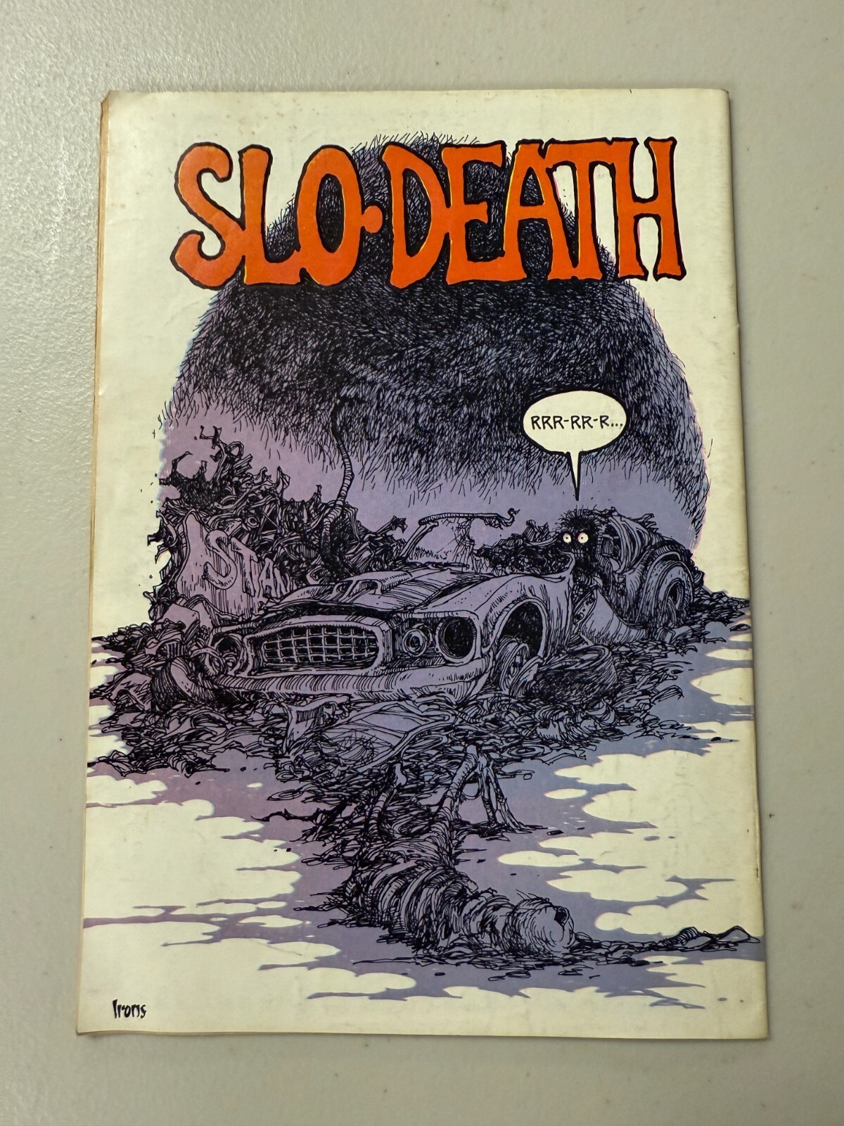 Slow Death # 3 VF Last Gasp Comic Book Underground Comix Pentagram ...